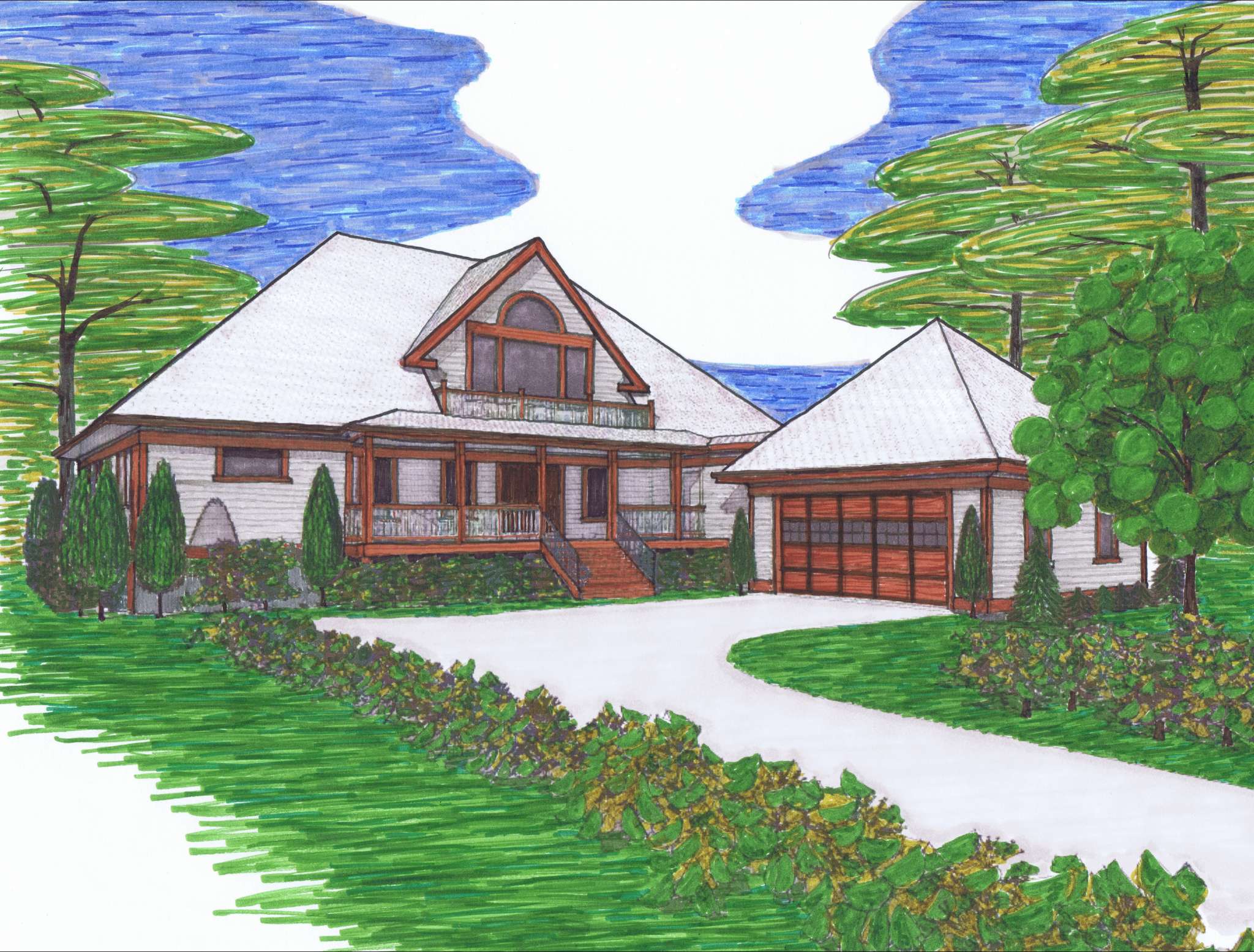 Spec House Design | Scott W Bartholomew Architecture | Asheville Architect